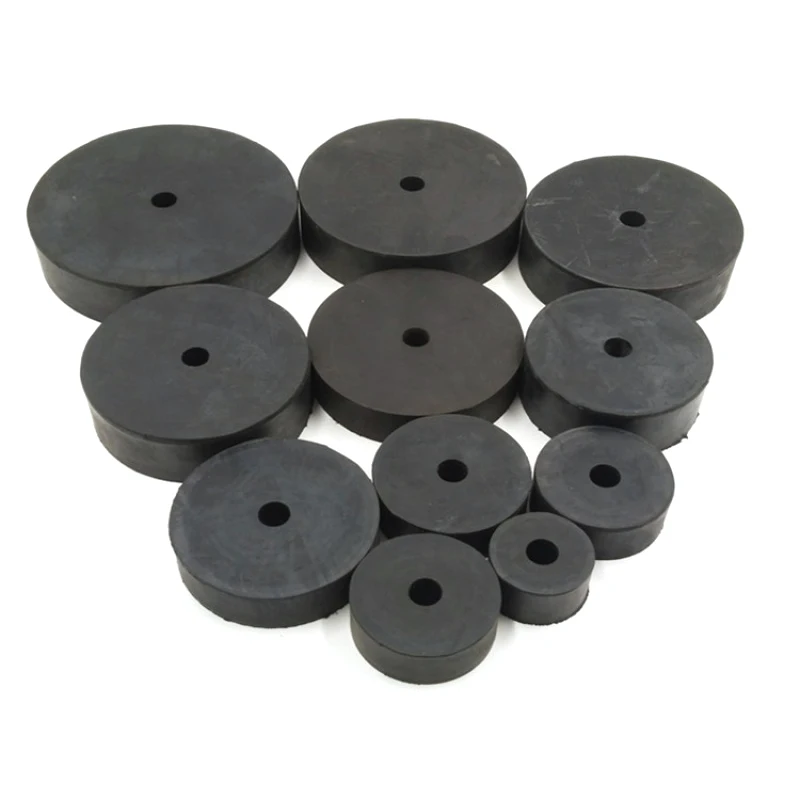 Custom Circular Rubber Damping Pad Cushioning Vibration And Noise ...