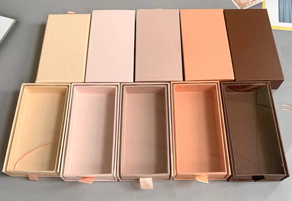 Eye Lashes Box Empty Unique Eye Lash Packaging With Logo Luxury Paper ...