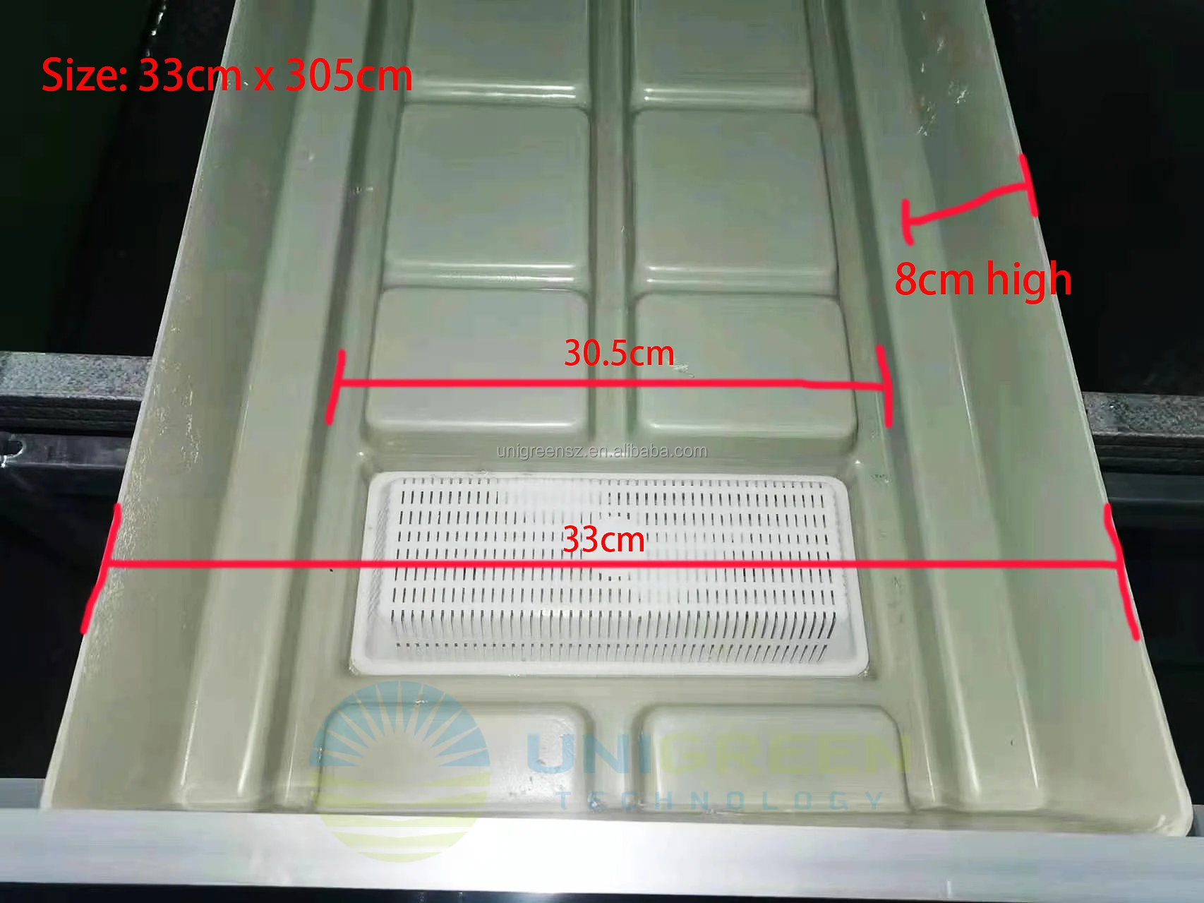 Hydroponic EBB and Flow Tray Grow Trays System for Greenhouse