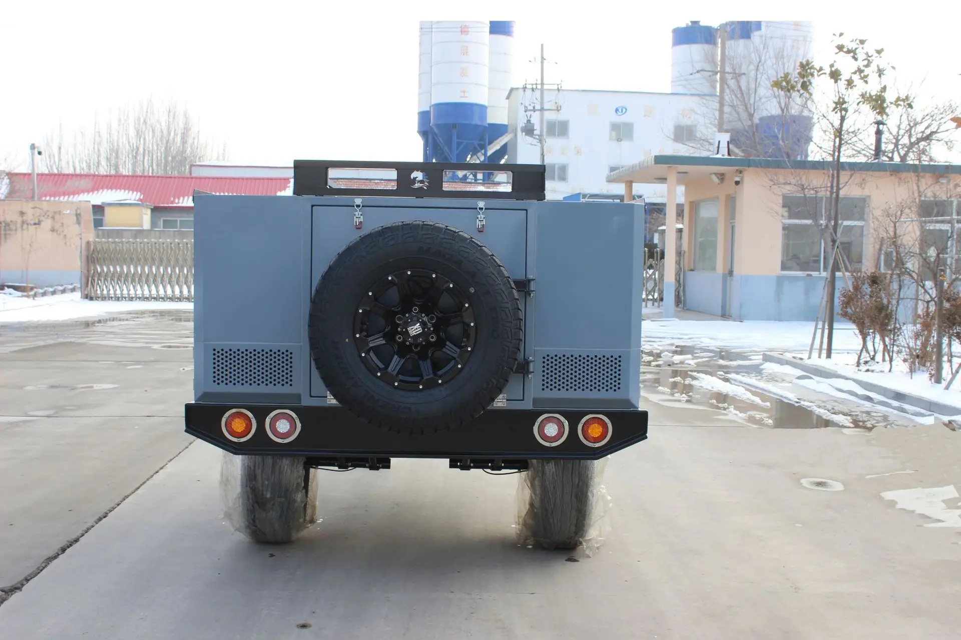 Customized 4x4 Self-Driving Camping Trailer for Outdoor Off-Road Home ...