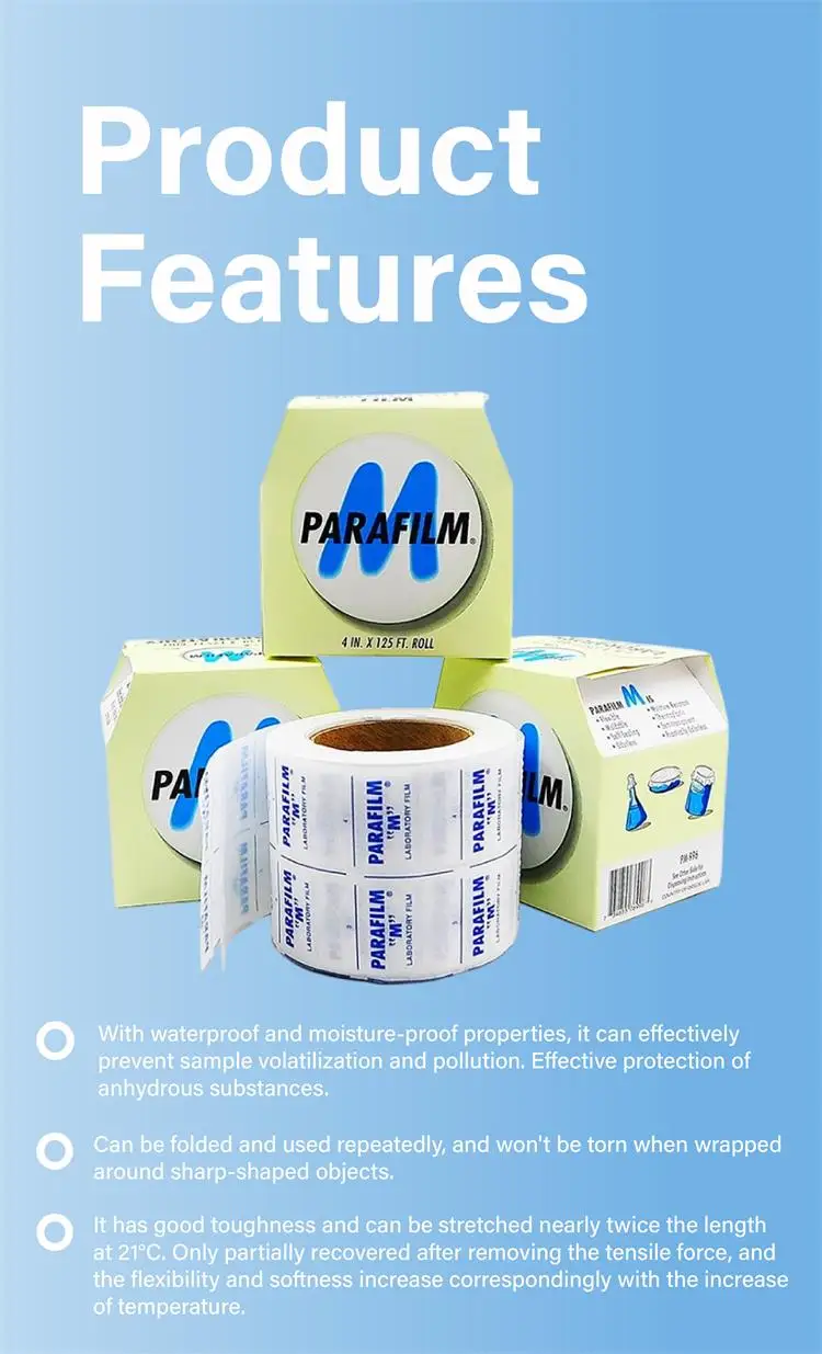 Lab Parafilm 10x38m - Reliable Sealing Membrane for Petri Dishes