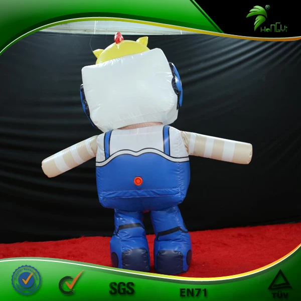Inflatable Robot Toy Sumo Wrestling Suits Funny Event Performance Robot ...