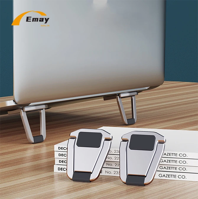 Mini Laptop Stand 2pcs/set Foldable Aluminium Laptop Stand Portable ...