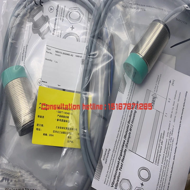 Existing Goods Proximity Switch Sensor Nbn15-30gm40-z0-v1 Nbb10-30gm40 ...