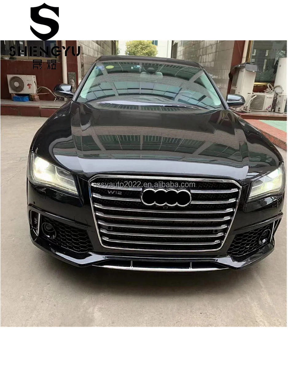 Body Kit Include Front Bumper And Grille For Audi A8 2011-2018 Change To Rs8 Model - Buy Auto ...