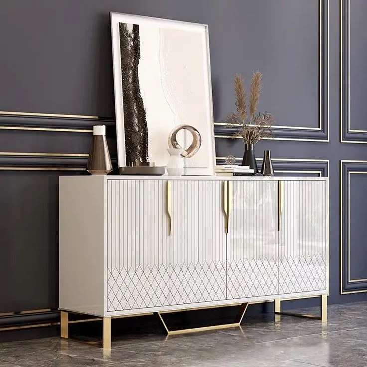 Luxury Hotel Furniture Modern Sideboard Cabinet New Design Sideboards ...