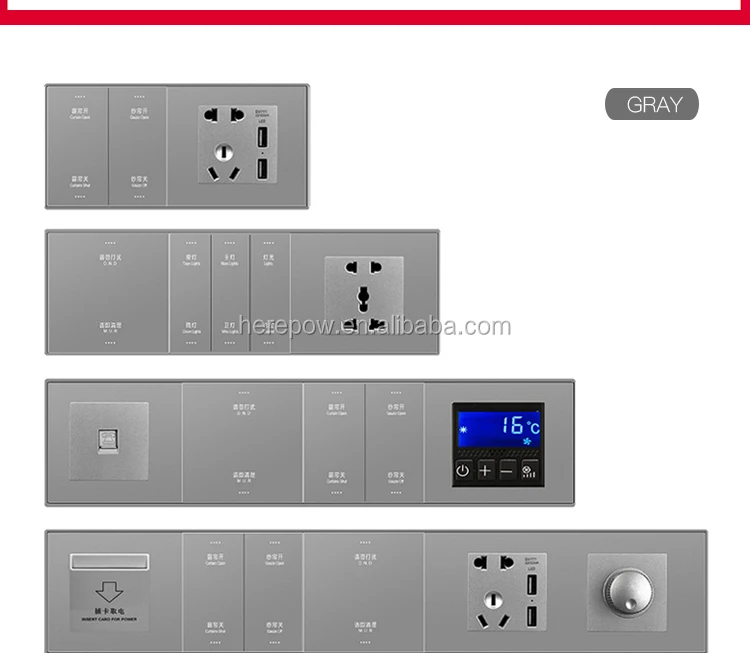 Smart Hotel Electrical Switch - Control Room Lights Efficiently