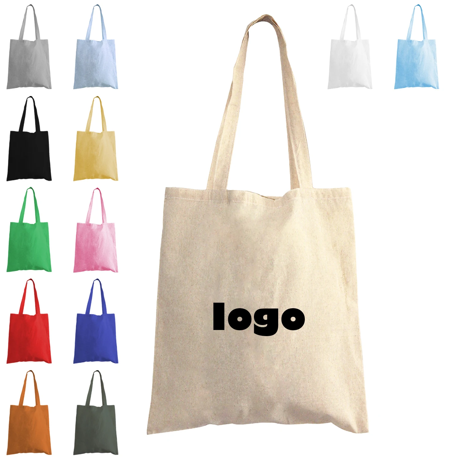 Shop Our Eco-Friendly Reusable Tote Bags with Custom Logo