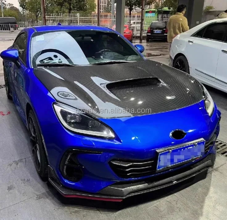 2022-2023 Subaru GR86 ZN8 Carbon Fiber Hood Cover - OEM Style