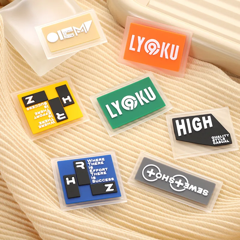Personalized 2D 3D Logo Custom Pvc Clothing Rubber Custom Design ...