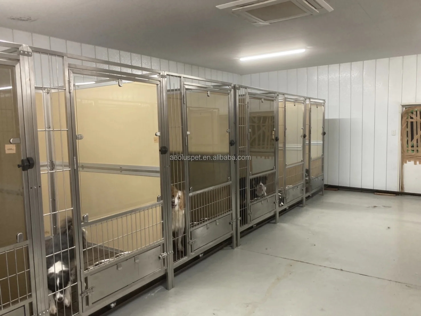Multi-compartment Cage Kennel Run PVC/HDPE Economical Pet Care Cage ...