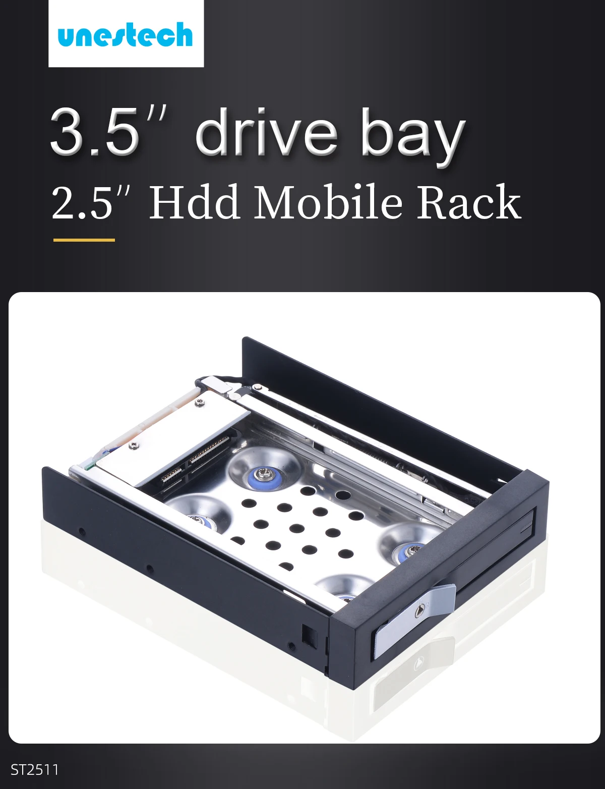 Meest Populaire 2.5 Hdd Bay Sata Behuizing Hot Swap Rack Mount Ssd ...