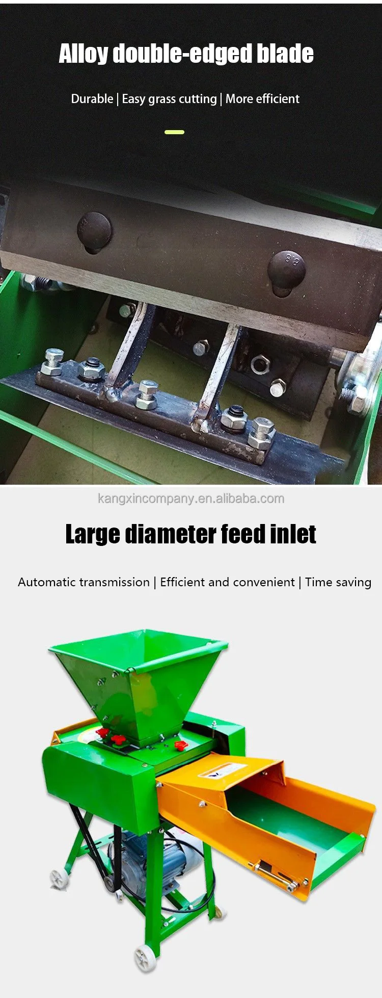 High Quality With Diesel Engine And Grinder Fodder Agriculture Silage ...