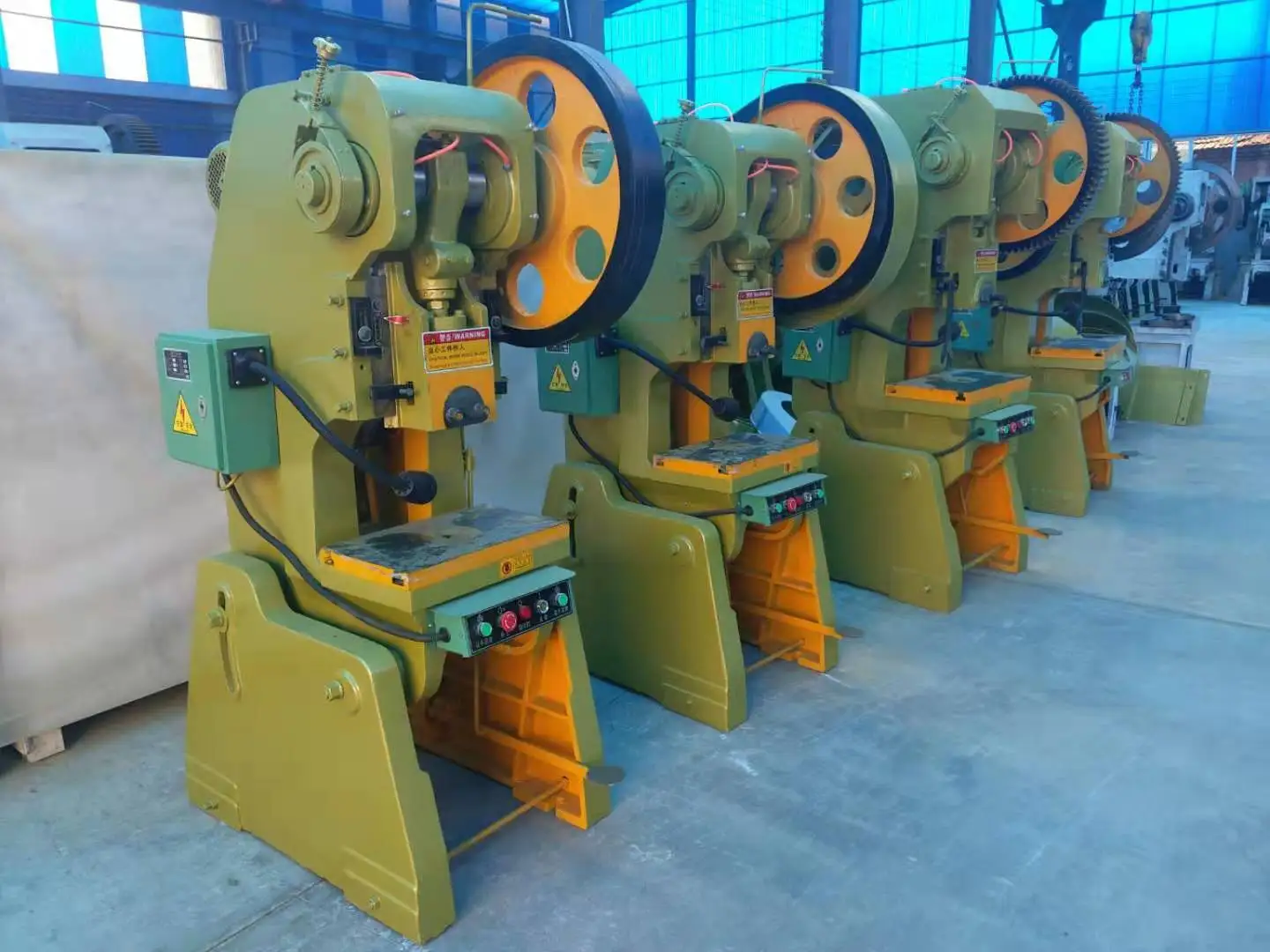 10 Ton Metal Sheet Steel Hole Mechanical Stamping Punching Machine ...