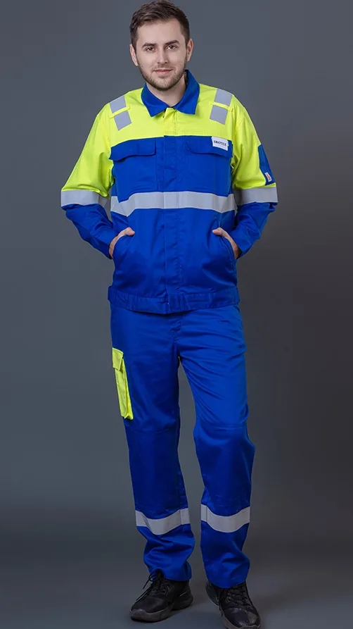 Wholesale Safety Clothing Fr Hivis Reflective Electrician Mining Oil ...