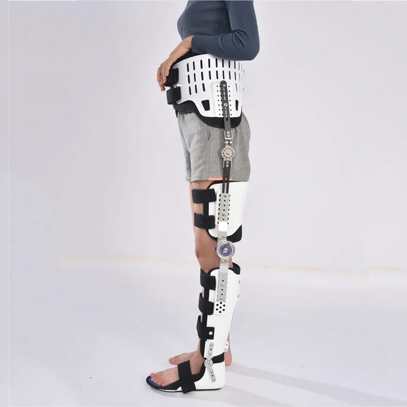 Medical Fracture Rehabilitation Adjustable Joint Arthritis Hinged Leg ...