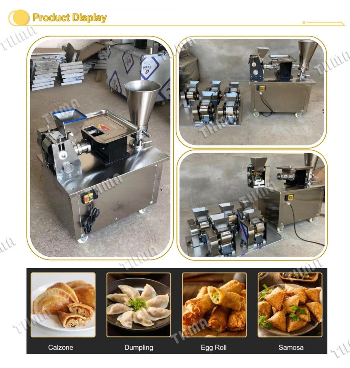 Small Automatic Part Momos Empanada Dumpling Pastry Samosa Fold Make ...