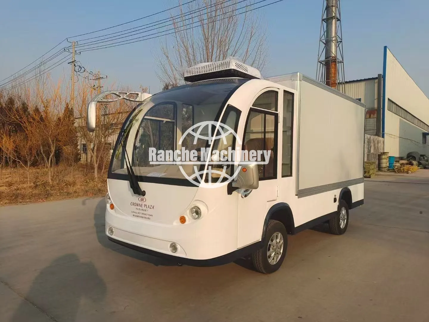 RC 14-Seater Electric Mini Tour Bus Lead Acid Battery 60km/h Max Speed ...