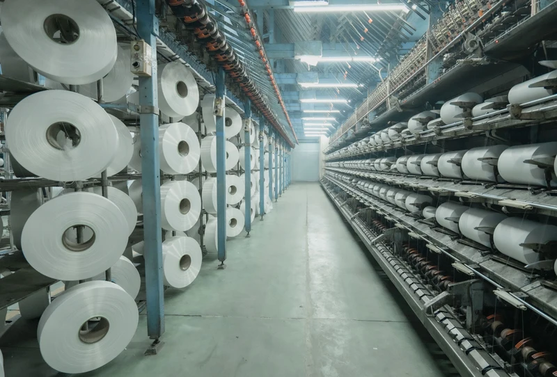 High Performance 250D/48F 100% Polyester Semi Dull Yarn for Weaving and ...