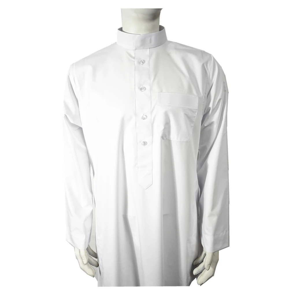 Shop Our Saudi Style Thobe - Solid Color Islamic Men's Abaya