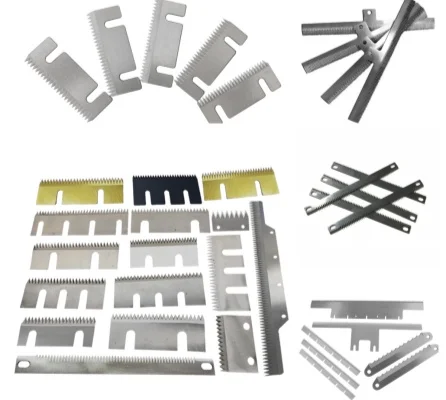 Zigzag Cutting Blade for Tissue Paper Packaging Serrated Blade Designed ...