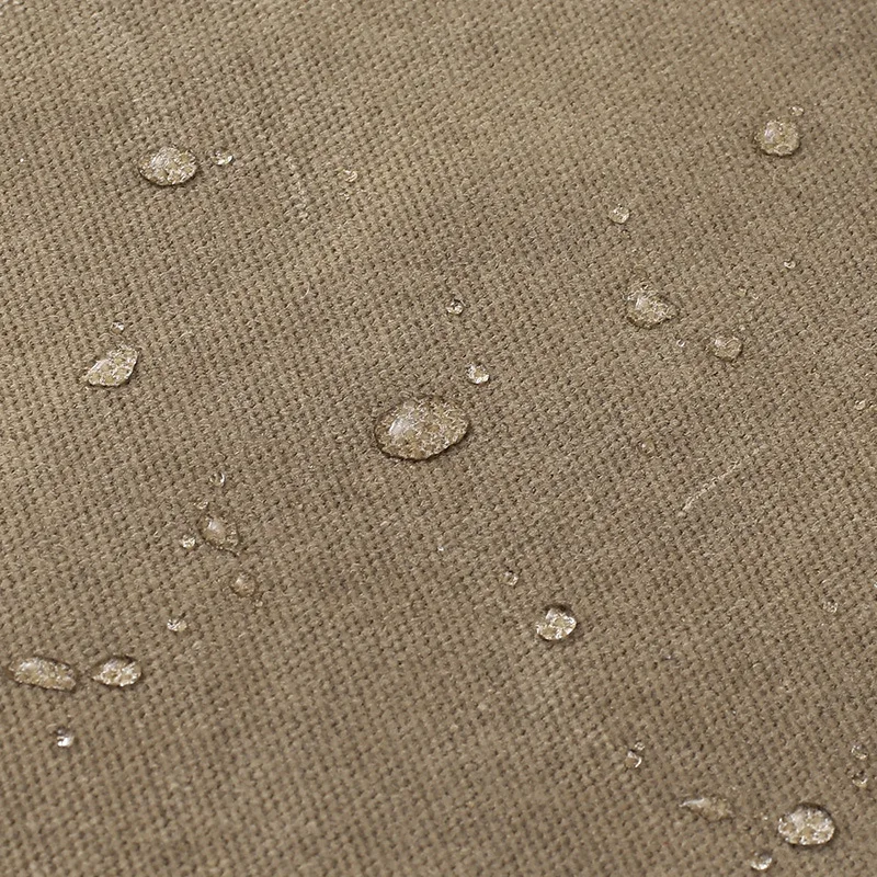 12 Ounce Waxed Cotton Canvas Fabric - Waterproof, Tear-Resistant ...