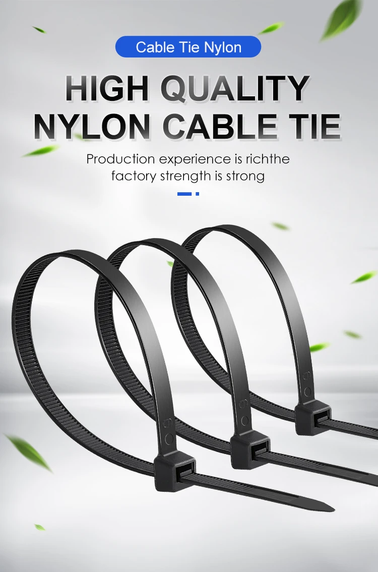 Nylon Cable Tie Self-locking Plastics Zip Ties Wrap High Quality ...