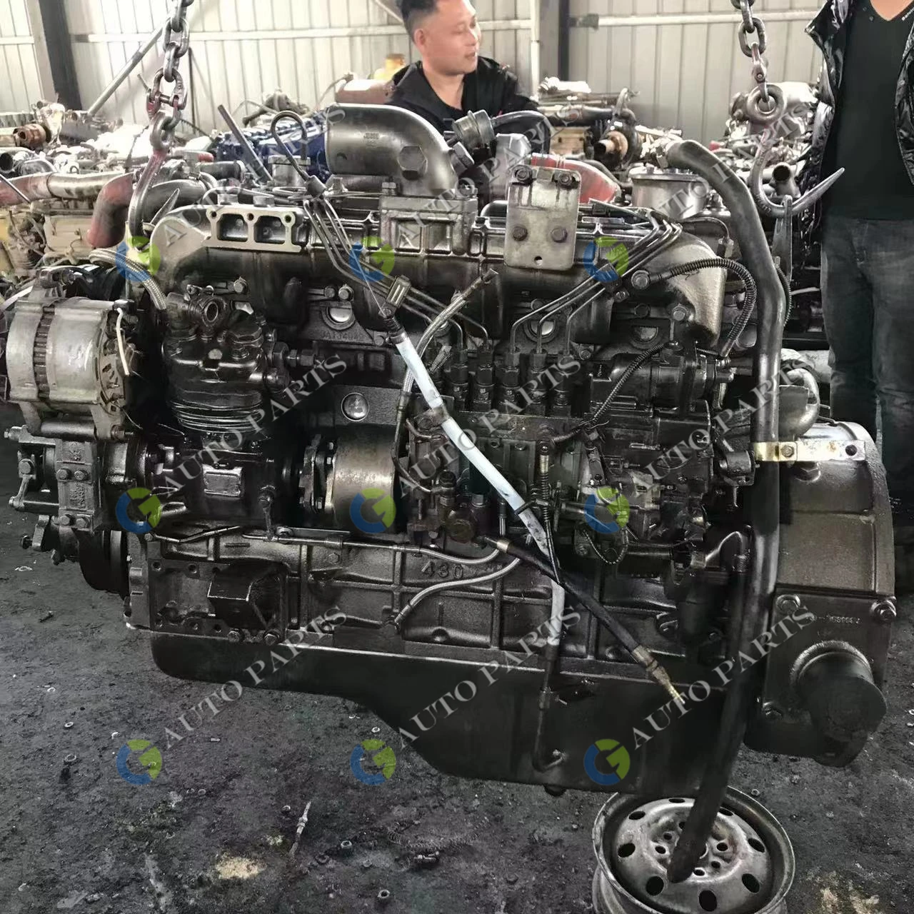 Cg Auto Parts Chinese Yuchai Truck Engine Assembly Used Yc6j Yc6b 210hp ...