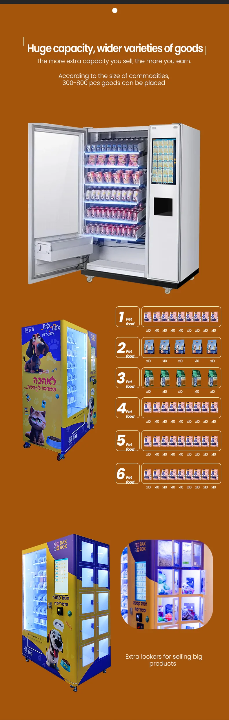 WEIMI Smart Outdoor Pet Vending Machine - Buy Dog Food Easily