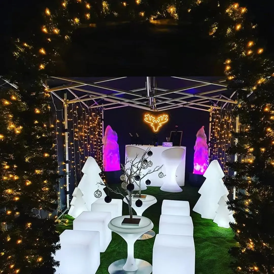 Waterproof Light Up Cube Rechargeable Led Cube For Decoration - Buy Led ...