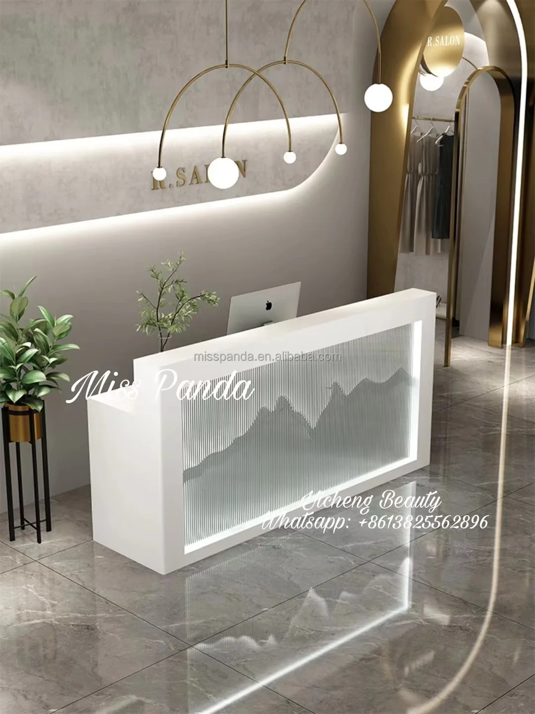 Shop Our Low Price Cheap Reception Desk - Curved Design