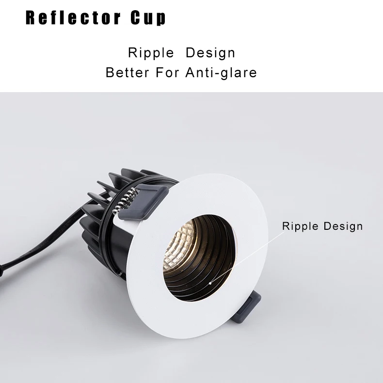Pinhole 7W Classic Spotlight - Hotel Recessed LED Downlight