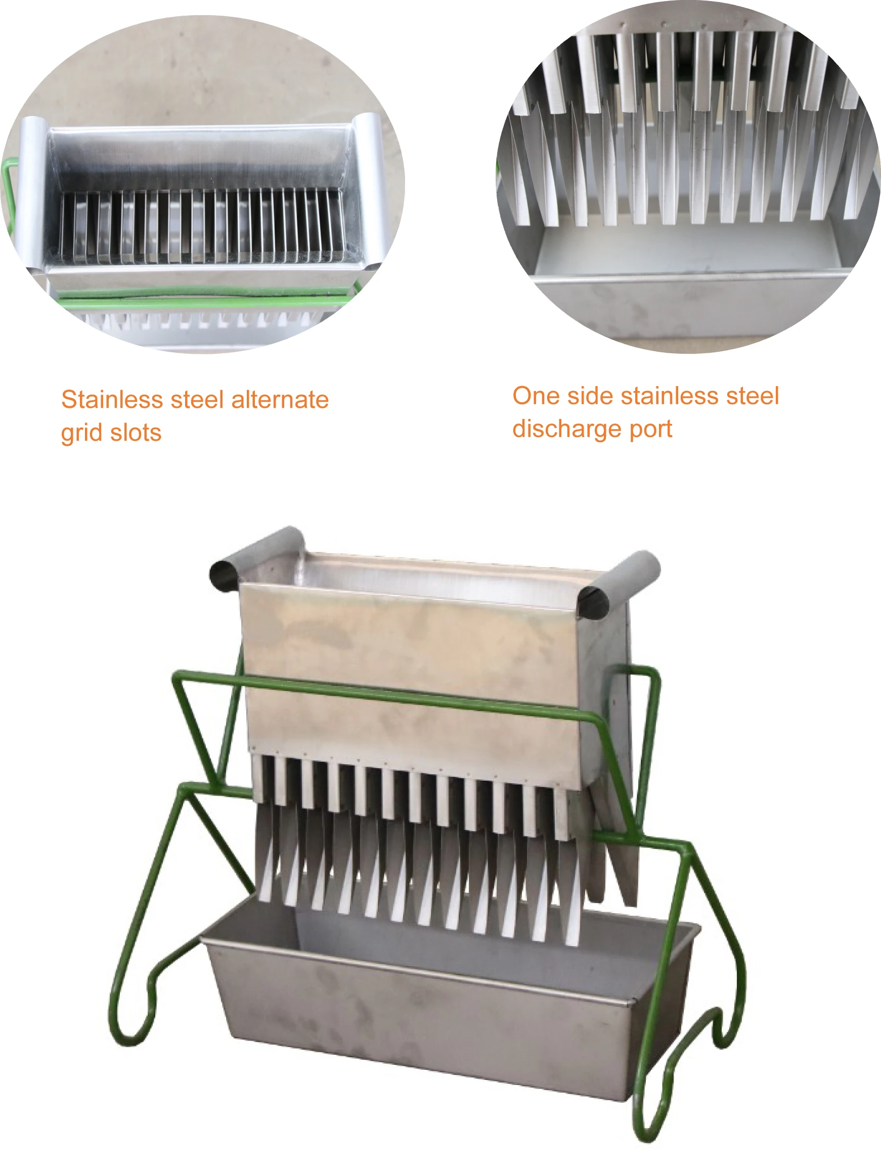 Open Sample Dividing Machine Riffle Divider For Lab Use Mineral ...
