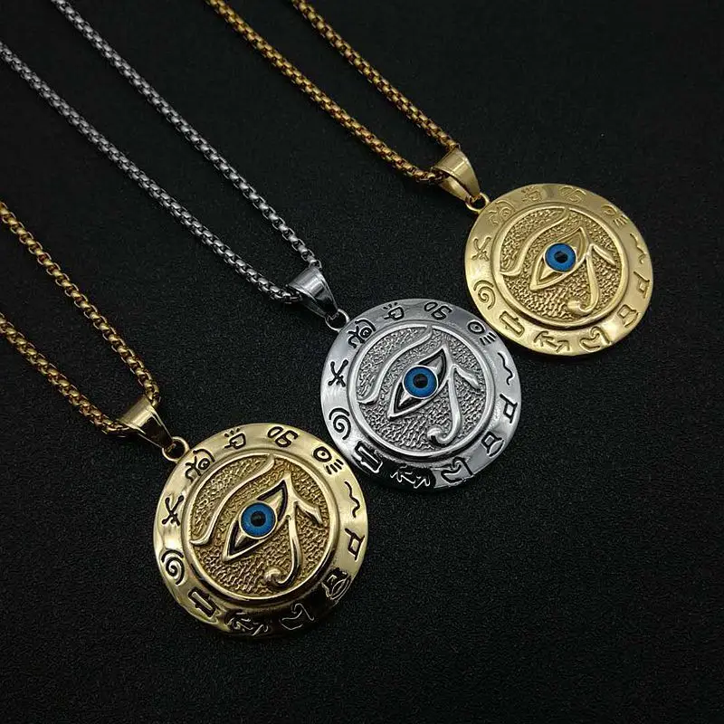 Ancient Egyptian Horus Eye Necklace - Stylish & Durable