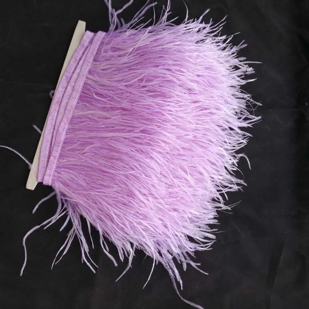 10meters High Quality Real 8-10cm 10-15cm Ostrich Feather Trims For ...