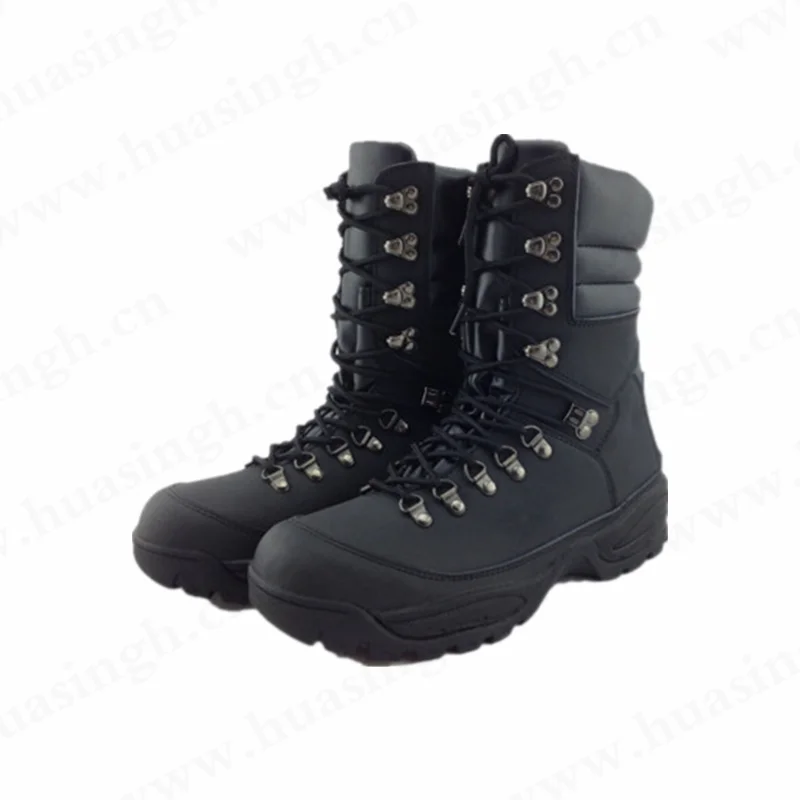 Wyx,8 Inch Full Nubuck Leather Upper Black Daily Combat Boots Super ...