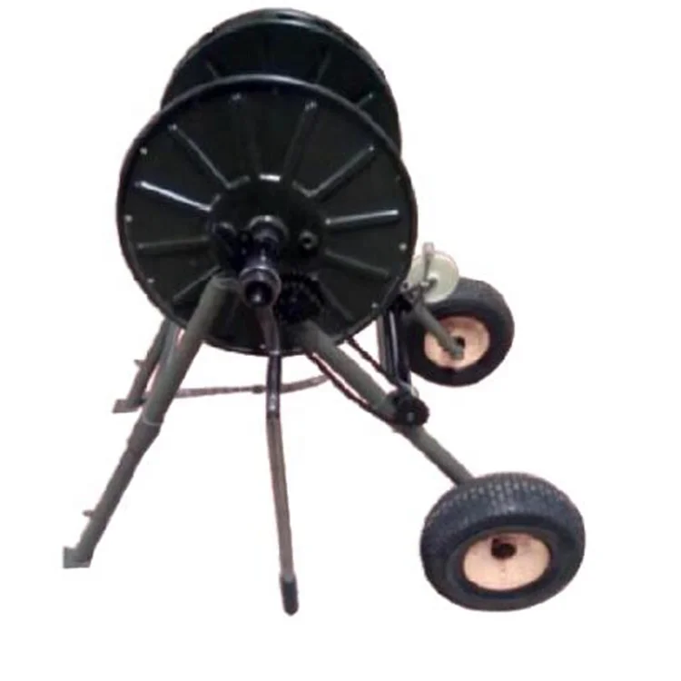 Metal Trolley Type Tactical Fiber Optic Cable Reel - Buy Fiber Optic ...