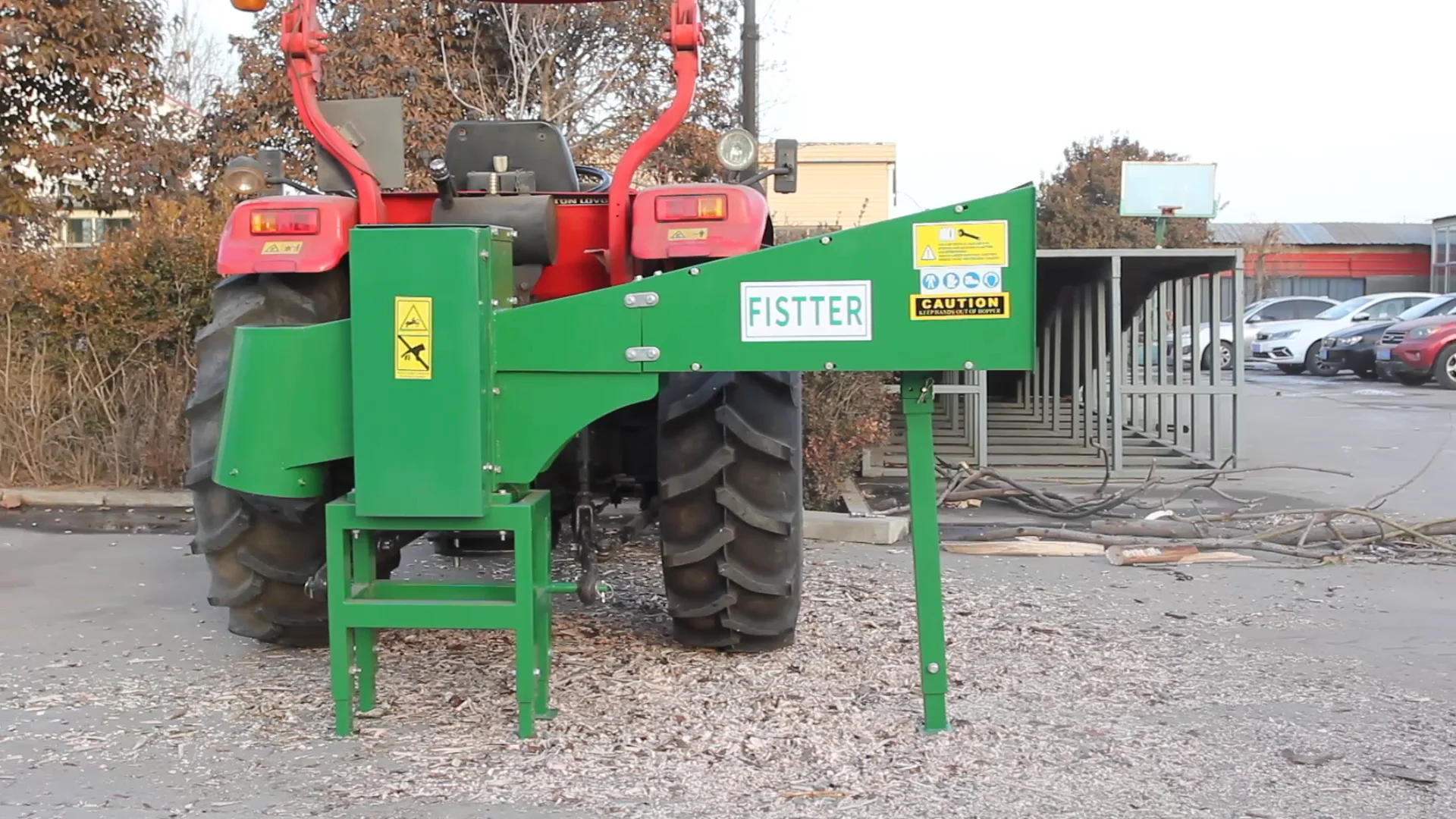 Tractor Mounted Firewood Chopper Wood Branch Logger For Sale - Buy ...