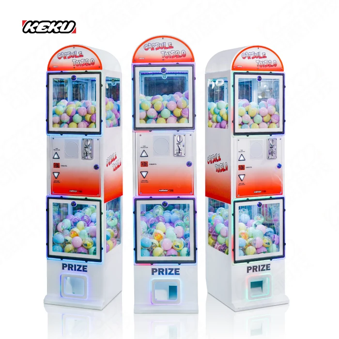 Shopping Mall Amusement Park Kids Gashapon Gacha Gift Machine 100mm ...