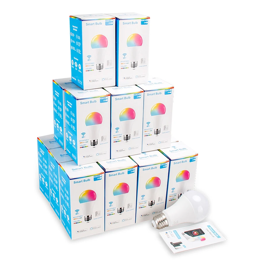 Rgb Tuya Smart Wifi Alexa Control Bedroom Living Room Decorative ...