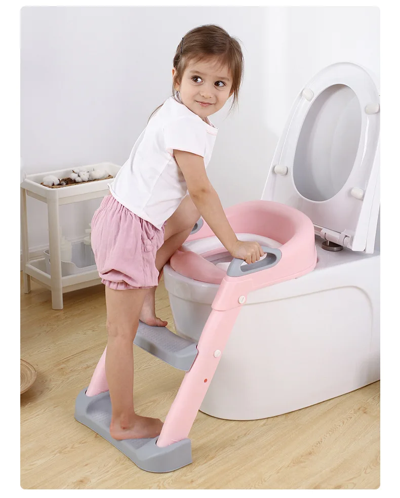 Portable Toddler Foldable Portable Baby Potty Training Seat With Step ...