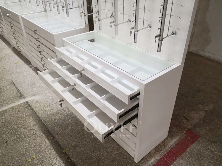 Optical Shop Interior Design - Khromi Eyewear Cabinets