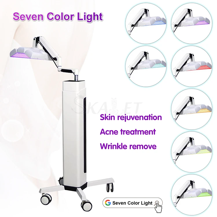 7 Color Facial Pdt Led Mask Pdt Light Therapy Pdt Skin Rejuvenation ...