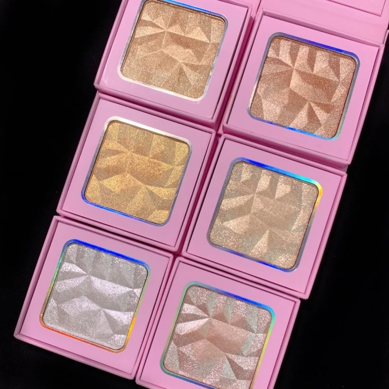 Private Label Vegan Makeup Highlighter Shimmer Body Highlighter Loose ...