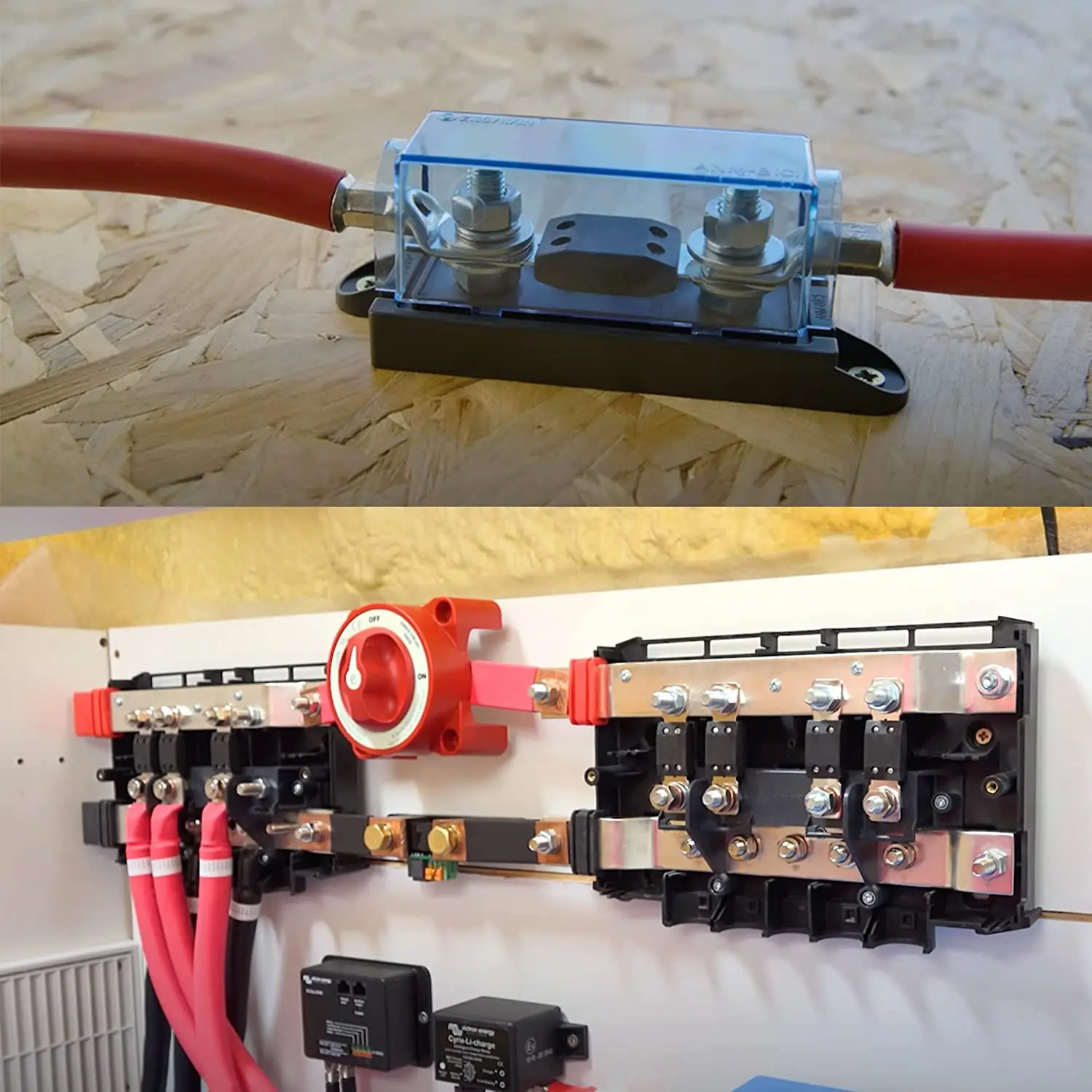 150VDC IR10KA Fuse Block - 300A Class T Fuse Holder