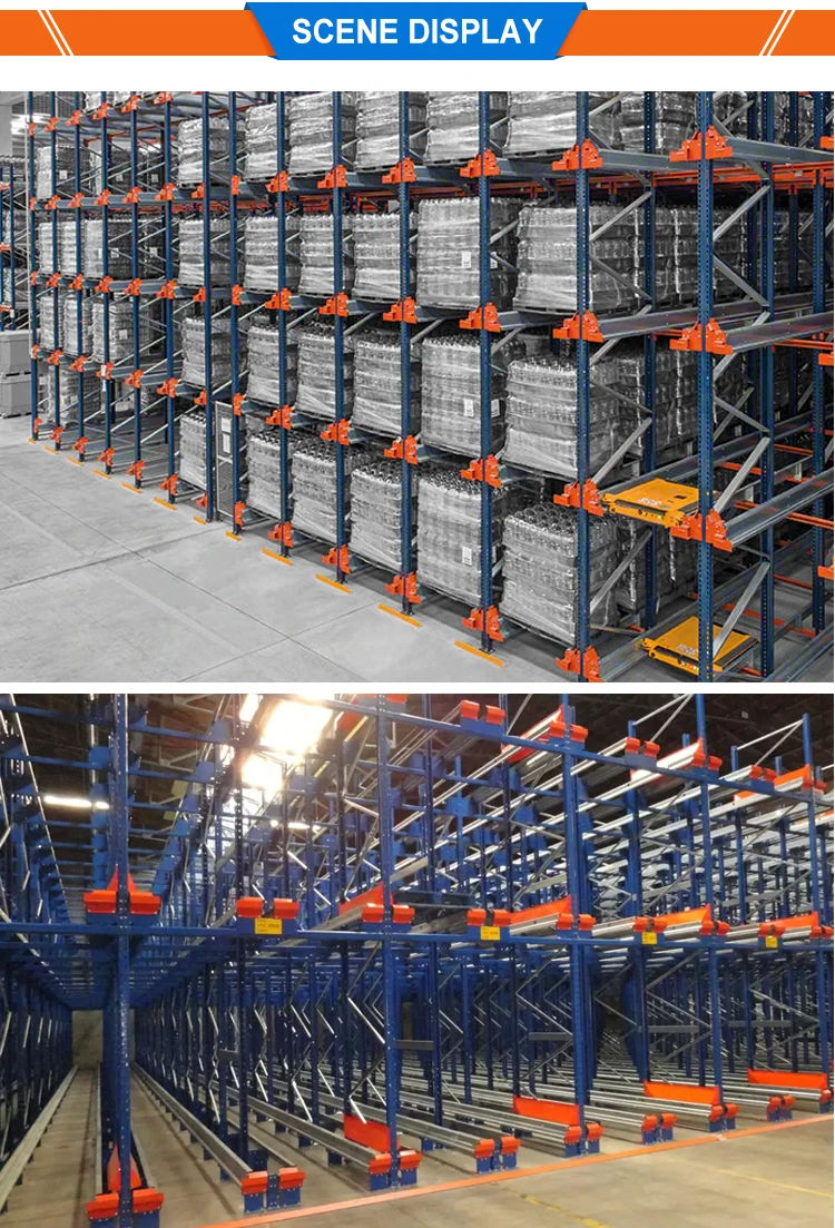 Heavy Duty Robot Pallet Radio Shuttle Racking Shelves Warehouse ...