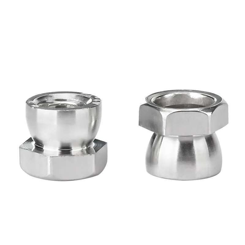 Stainless Steel Anti-Theft Security Safety Nuts M8 M10 M12 Tamper Proof ...