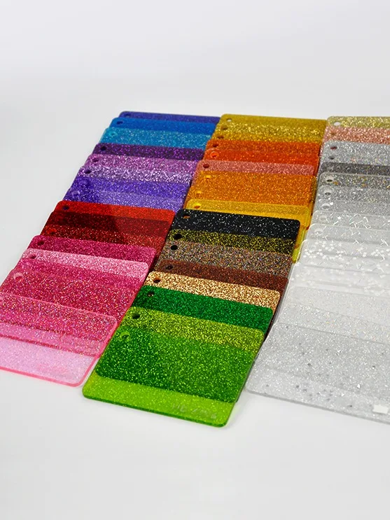 Colorful Iridescent Board Bright Luxury Decoration Wall Block Glitter ...