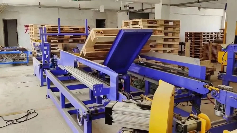 Pallet Turner - Buy Wood Pallet Machine,Pallet Machine,Pallet Equipment ...