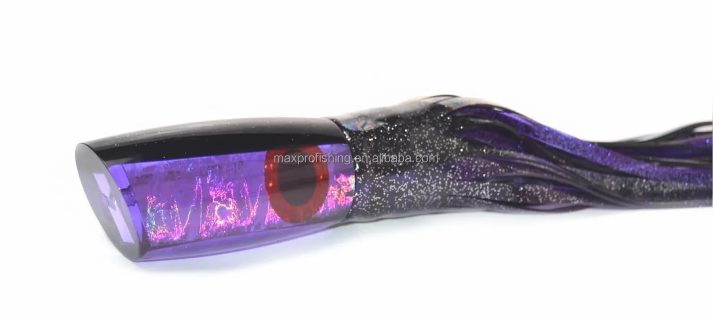 Jetted Fish Heads Double Colored Tinted Top Marlin Tuna Tournament ...